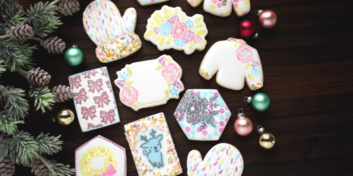 Vintage Inspired Pastel Christmas Cookies - How To — The Cookie Countess