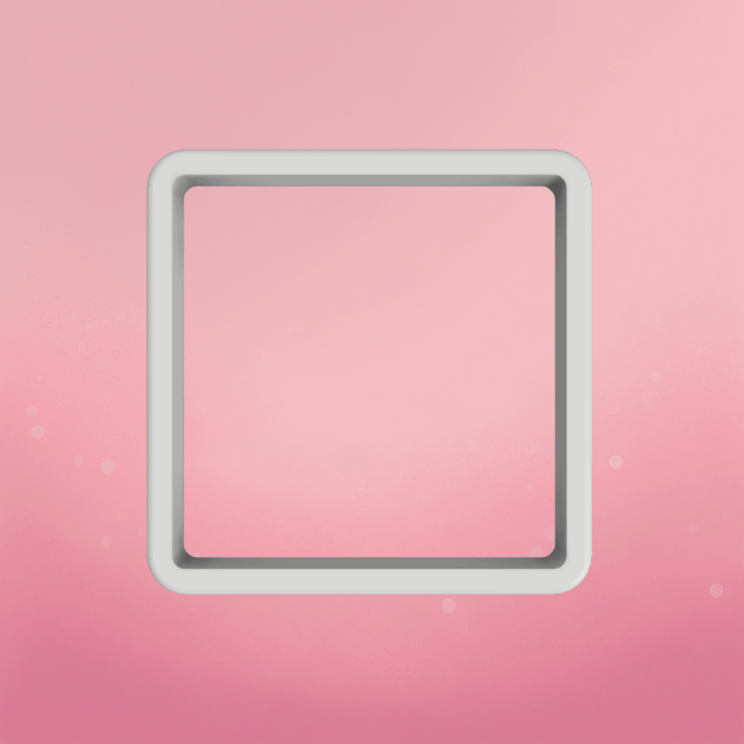 3.5" Square Cookie Cutter — The Cookie Countess