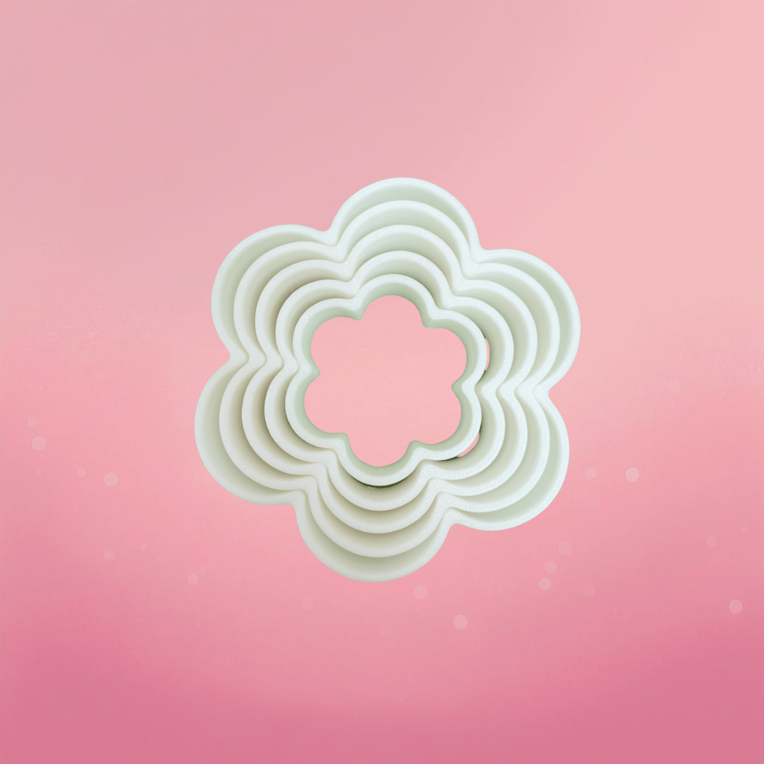 5 pc Flower Cookie Cutter Set — The Cookie Countess