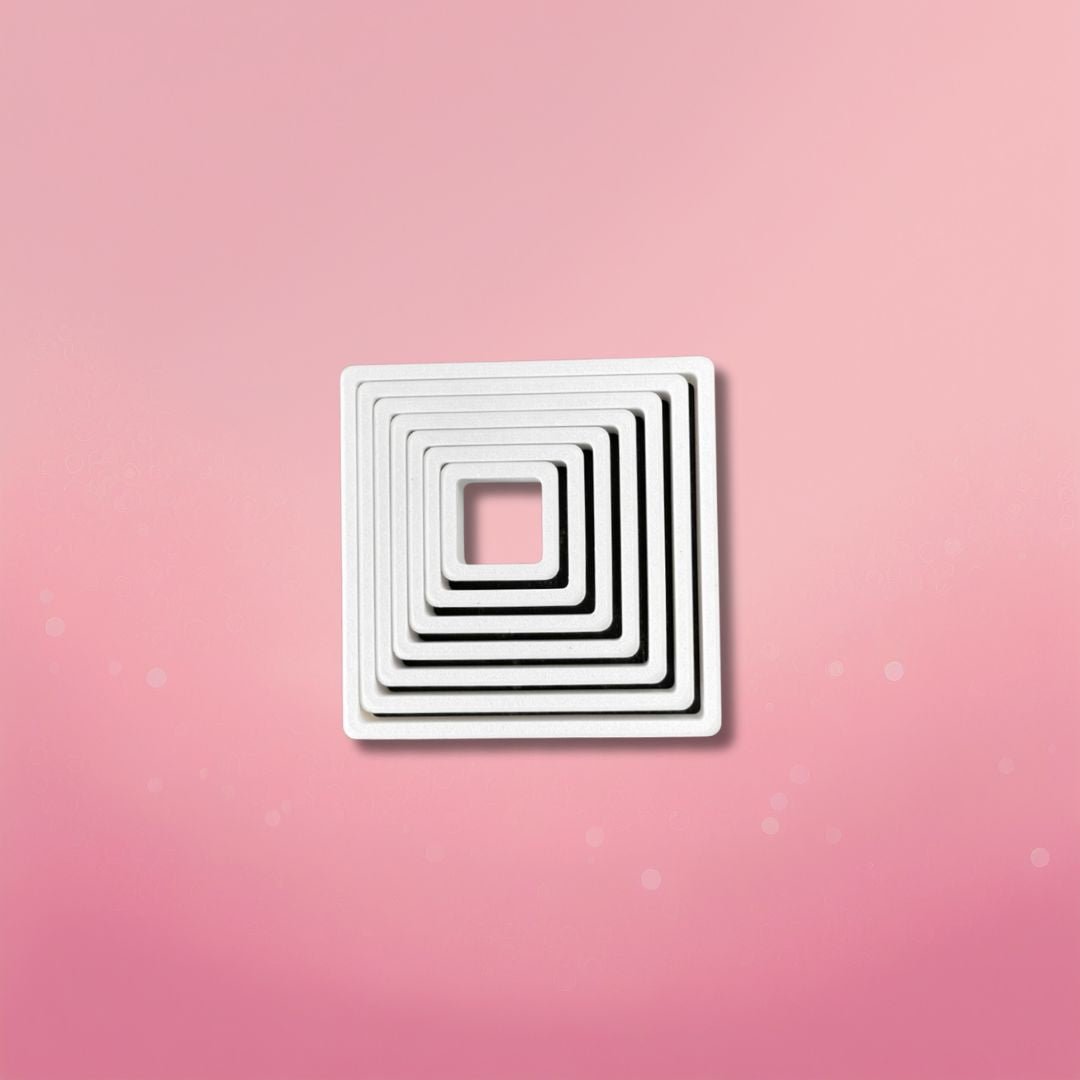 7pc Square Cookie Cutter Set — The Cookie Countess