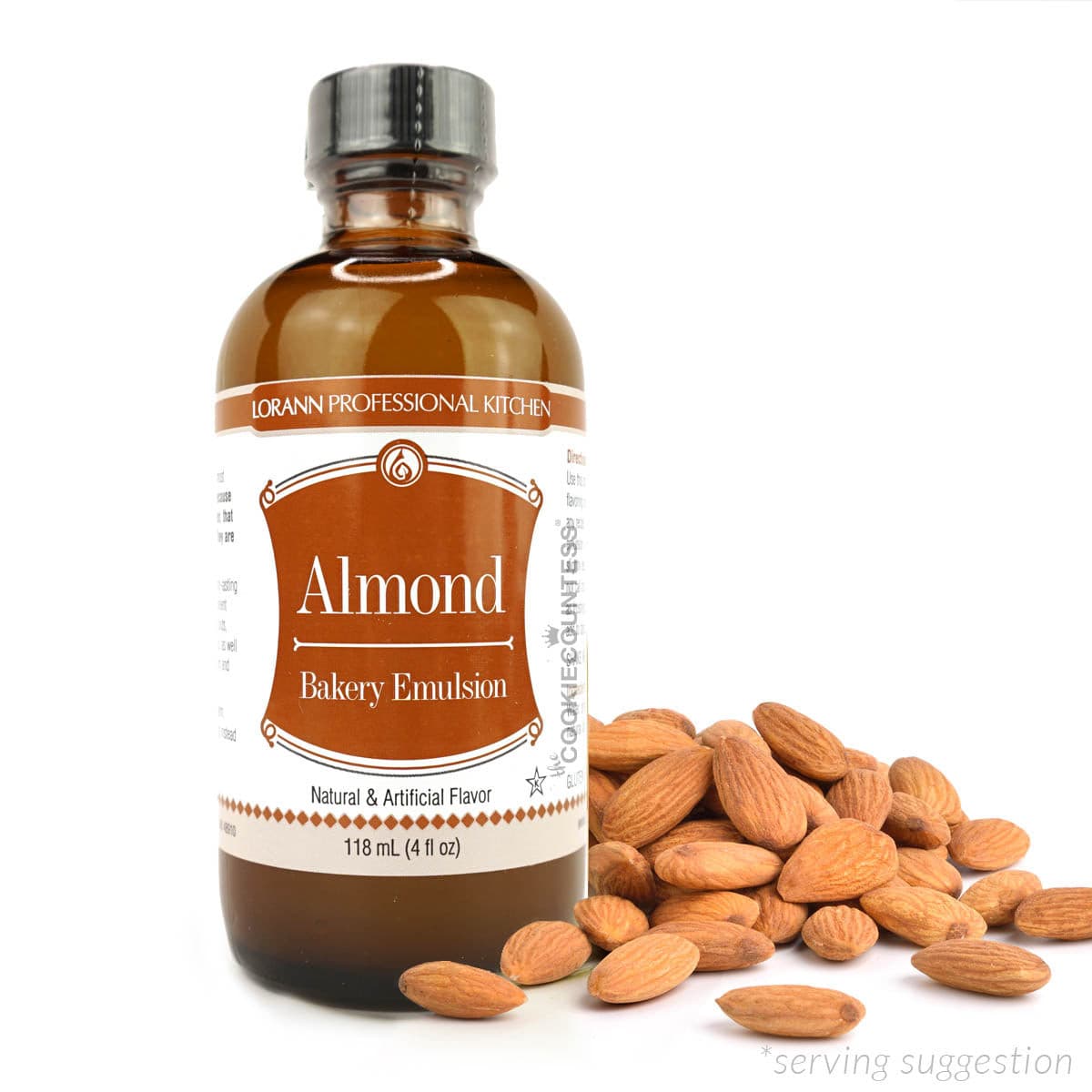 Almond Cake & Cookie Emulsion Flavoring - Alcohol free Made in USA ...