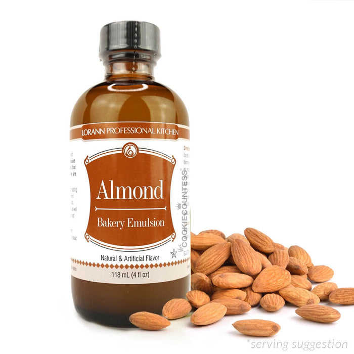 Almond Cake & Cookie Emulsion Flavoring - Alcohol free Made in USA ...