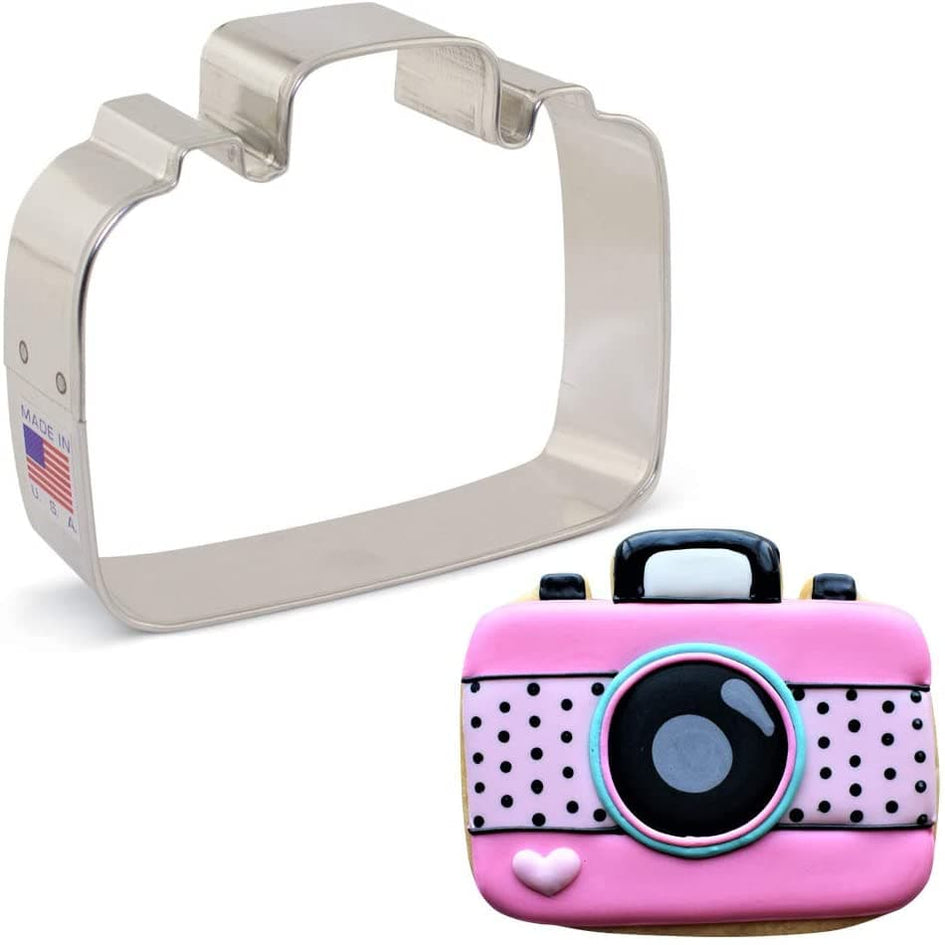 Flour Box Camera Cookie Cutter 3 3/4" — The Cookie Countess