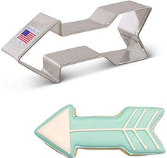 Arrow Cookie Cutter 4 1/2" — The Cookie Countess