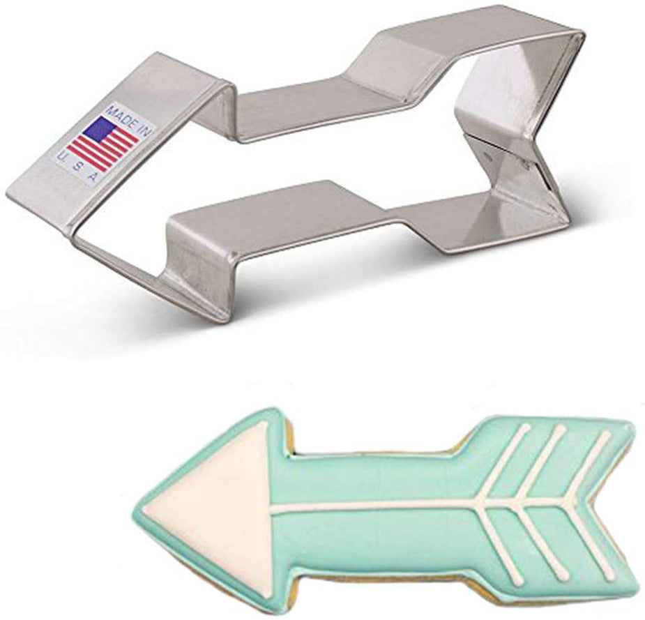 Arrow Cookie Cutter 4 1/2" — The Cookie Countess