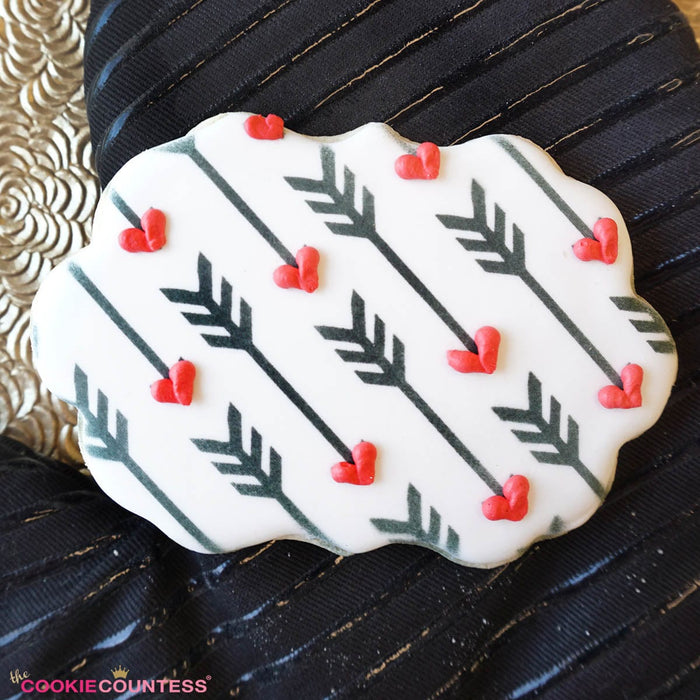 Arrows Cookie, Cake, Scrapbooking Stencil - Made in USA — The Cookie ...
