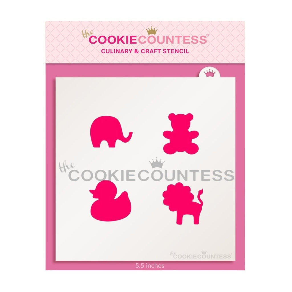 Macaron and Oreo Stencils — The Cookie Countess