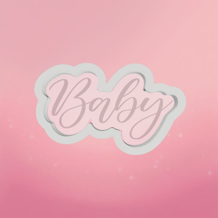 Baby Plaque Cookie Cutter — The Cookie Countess