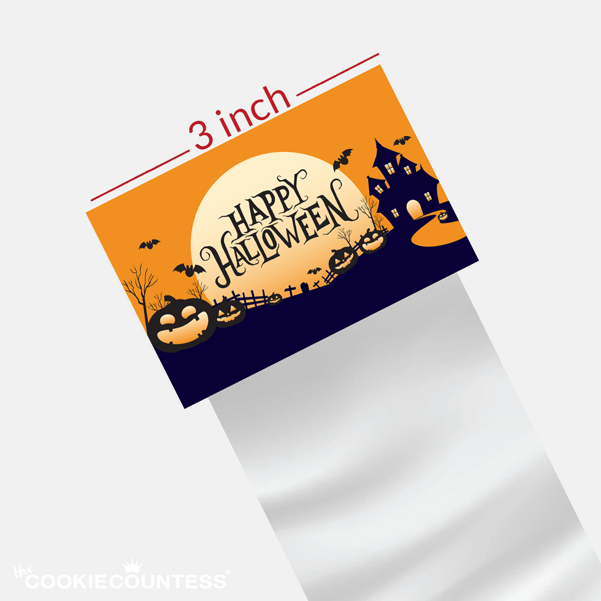 Bag Topper 3" - Happy Halloween — The Cookie Countess