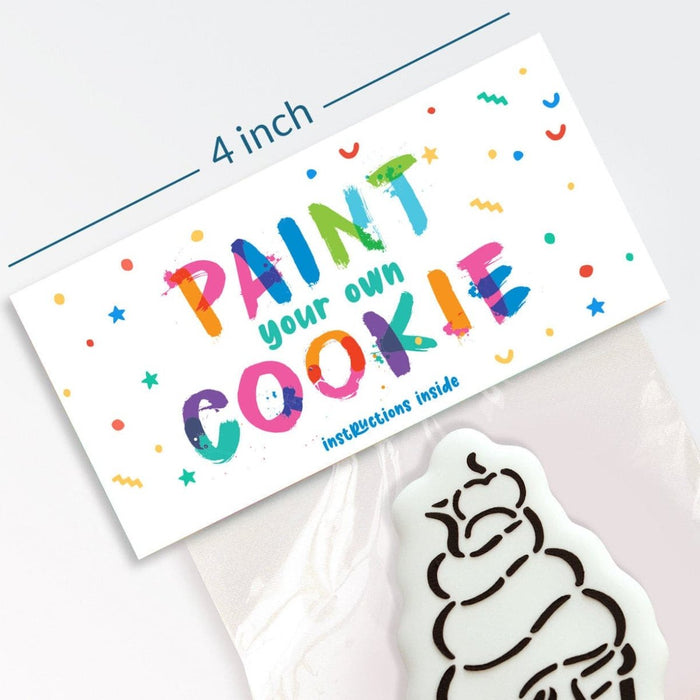 Printed Cookie Bag Toppers with PYO Instructions - Cute and Easy! — The ...