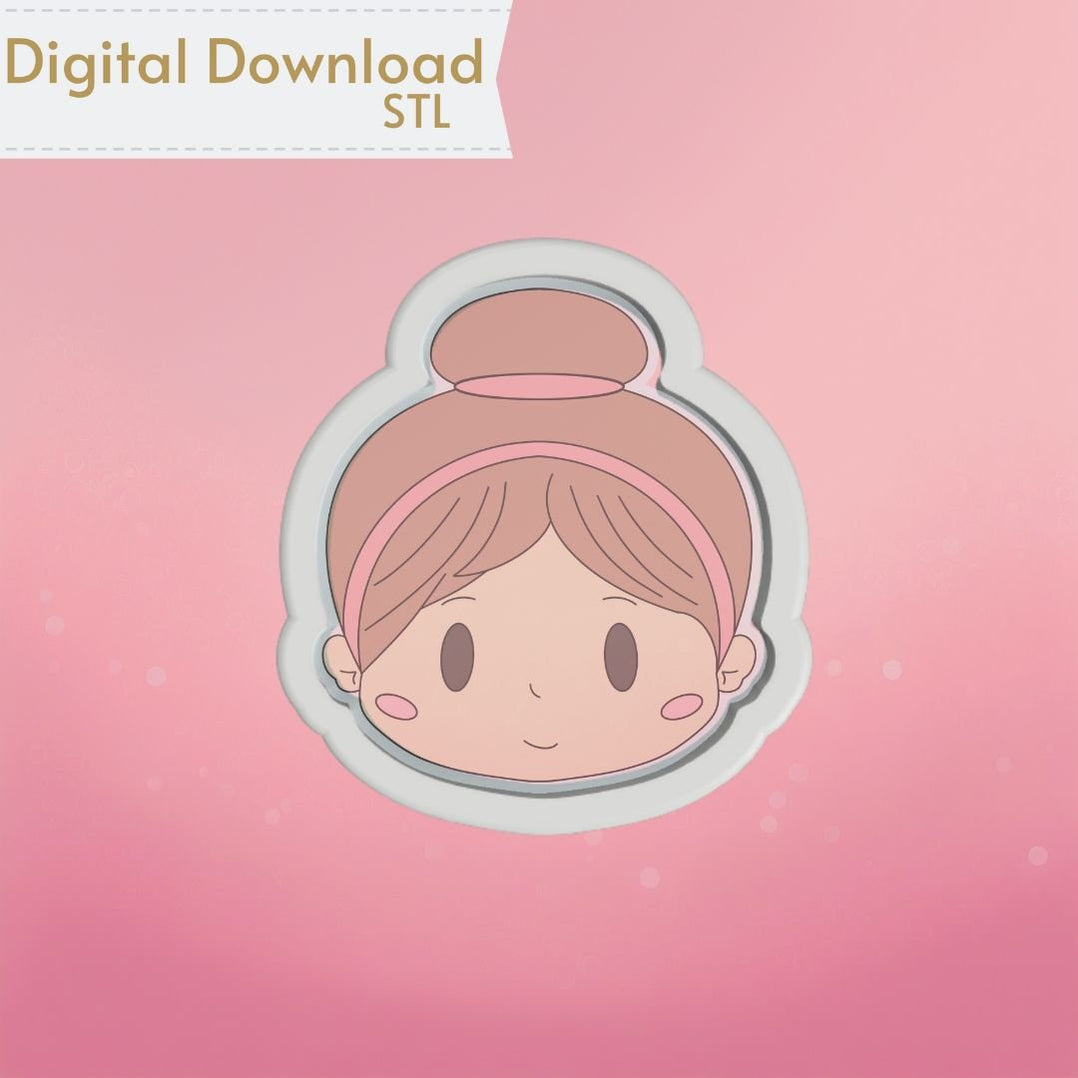 Ballerina Cookie Cutter STL — The Cookie Countess