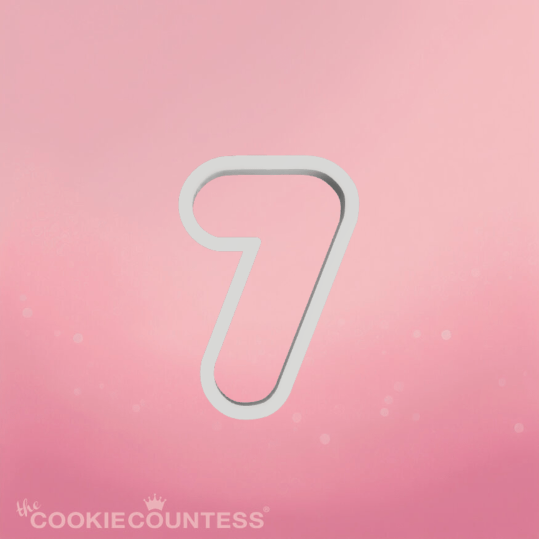 Balloon Number Seven Cookie Cutter — The Cookie Countess