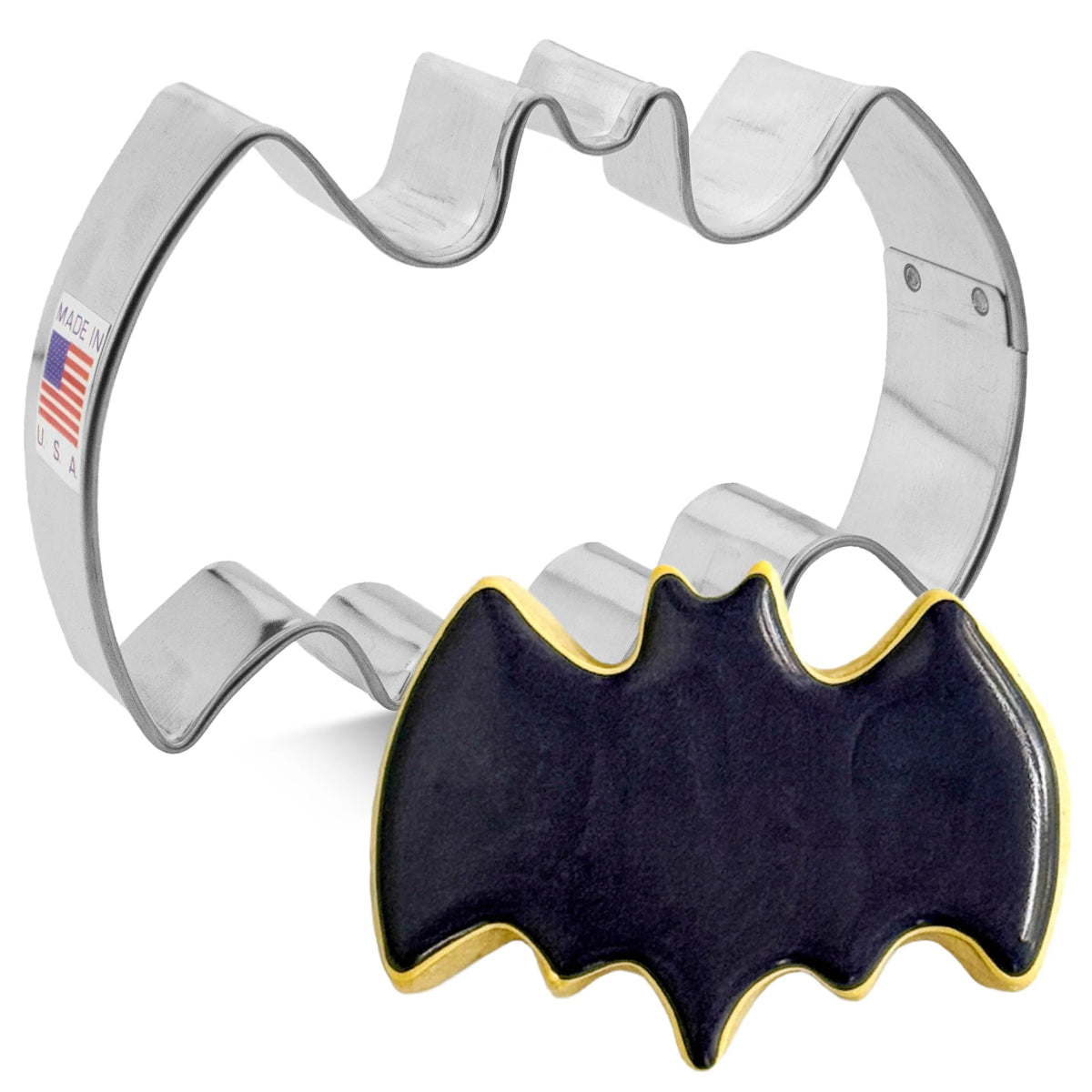 Bat Symbol Cookie Cutter — The Cookie Countess
