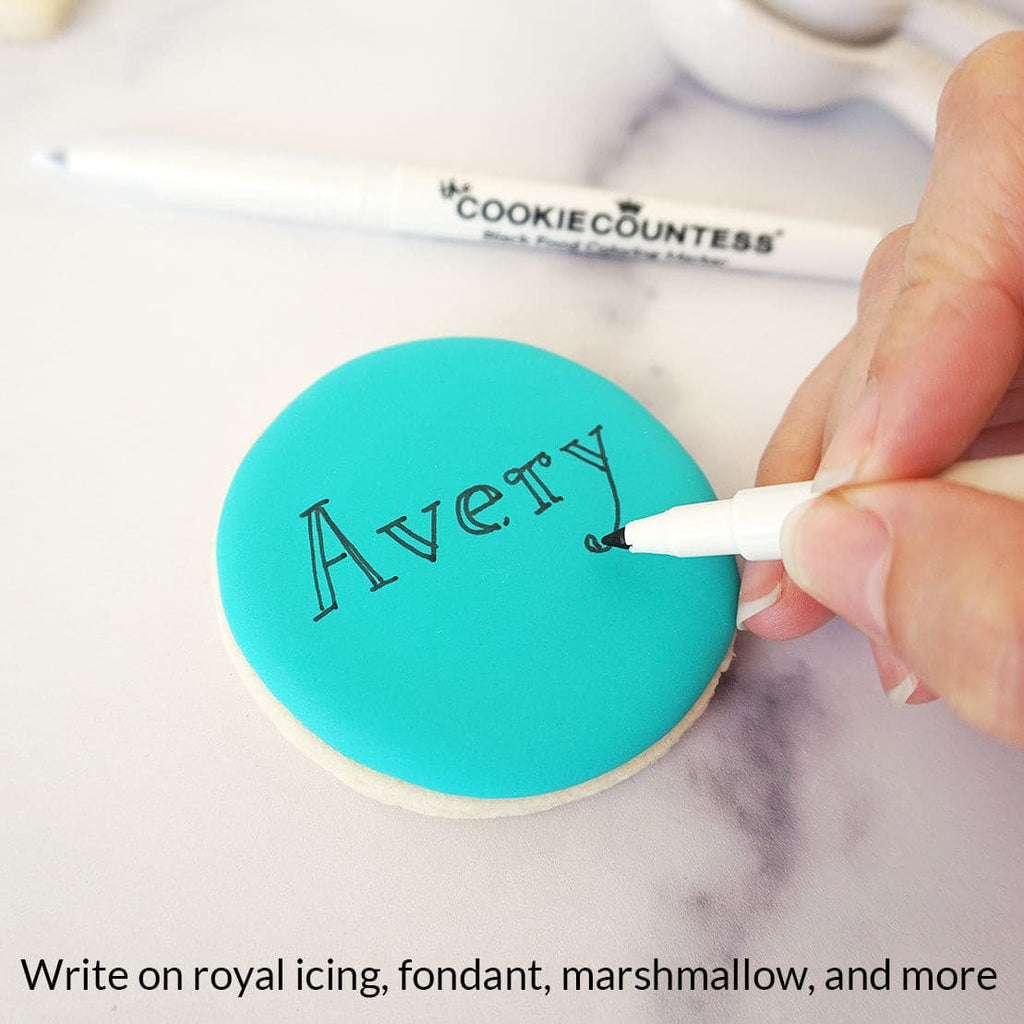 How to easily write on cakes, cookies - Edible Pens & Markers — The ...