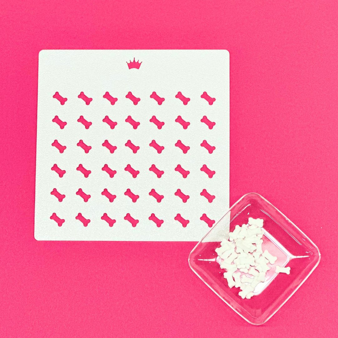 Bones Sprinkle Stencil — The Cookie Countess