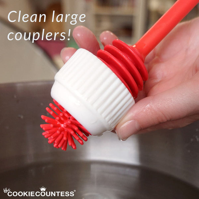 Bottle and Piping Tip Cleaning Brush 2pc Set — The Cookie Countess