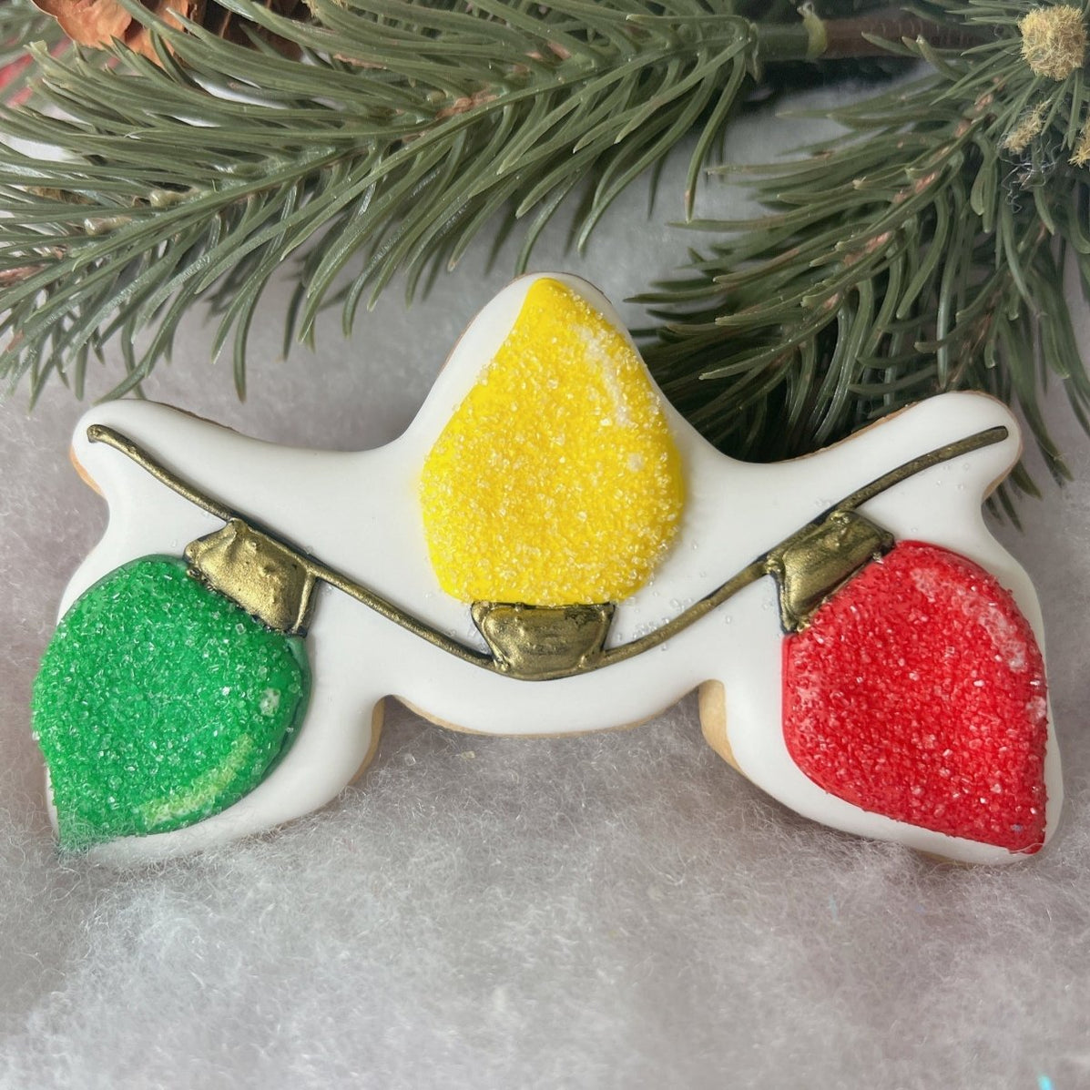 Christmas Lights Cookie Cutter — The Cookie Countess