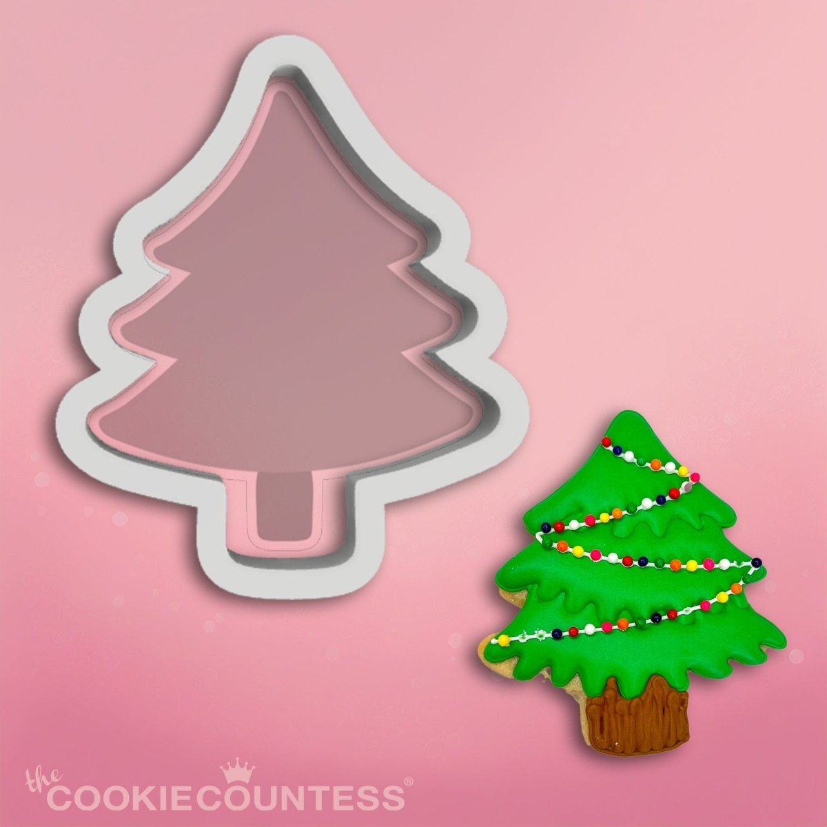 Christmas Tree 4" Cookie Cutter — The Cookie Countess