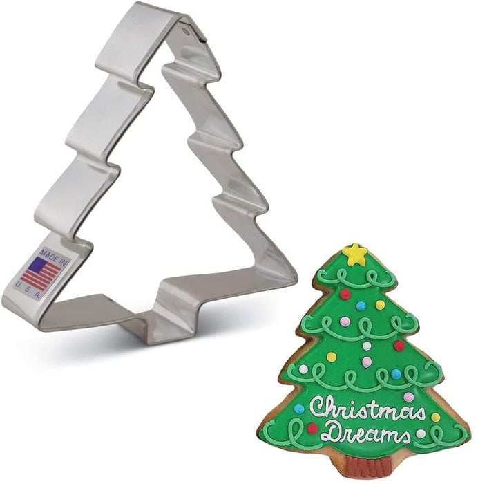 Christmas Tree Cookie Cutter 4" — The Cookie Countess
