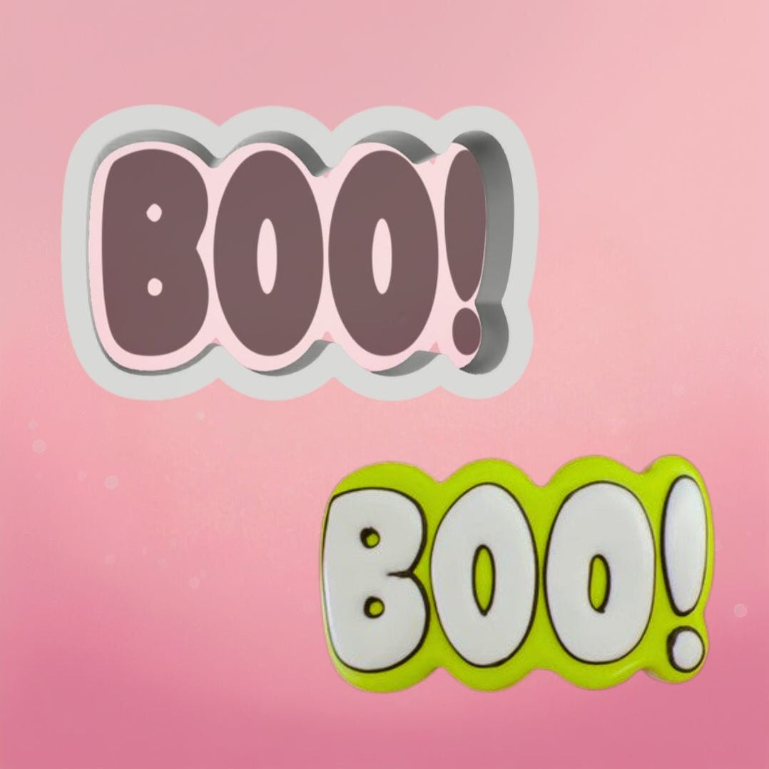 Chunky Boo! Plaque Cookie Cutter — The Cookie Countess