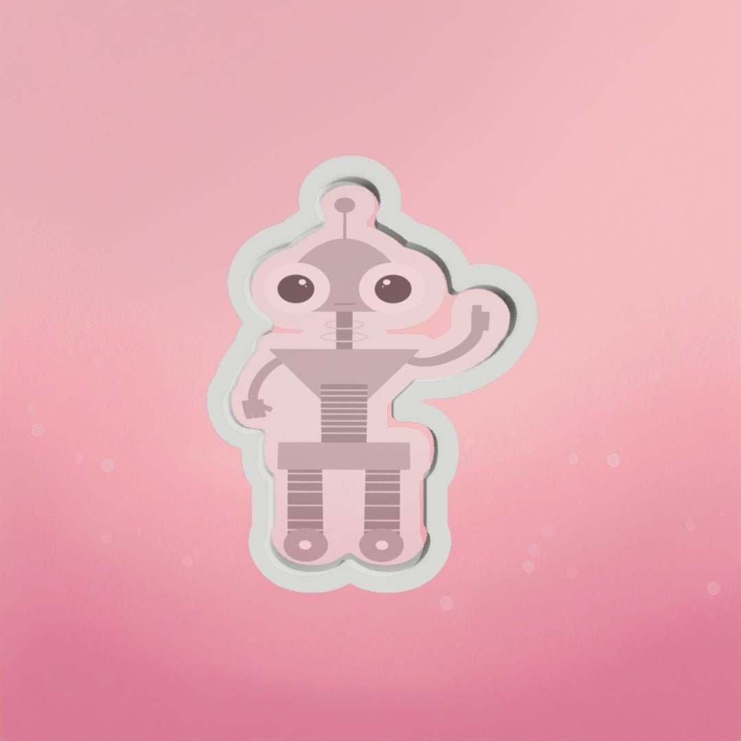 Chunky Robot Cookie Cutter — The Cookie Countess
