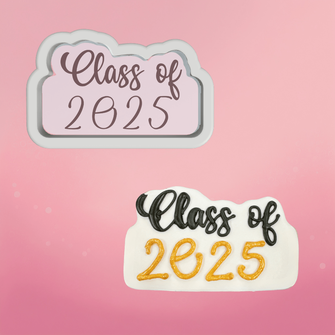 Class of... Plaque Cookie Cutter — The Cookie Countess