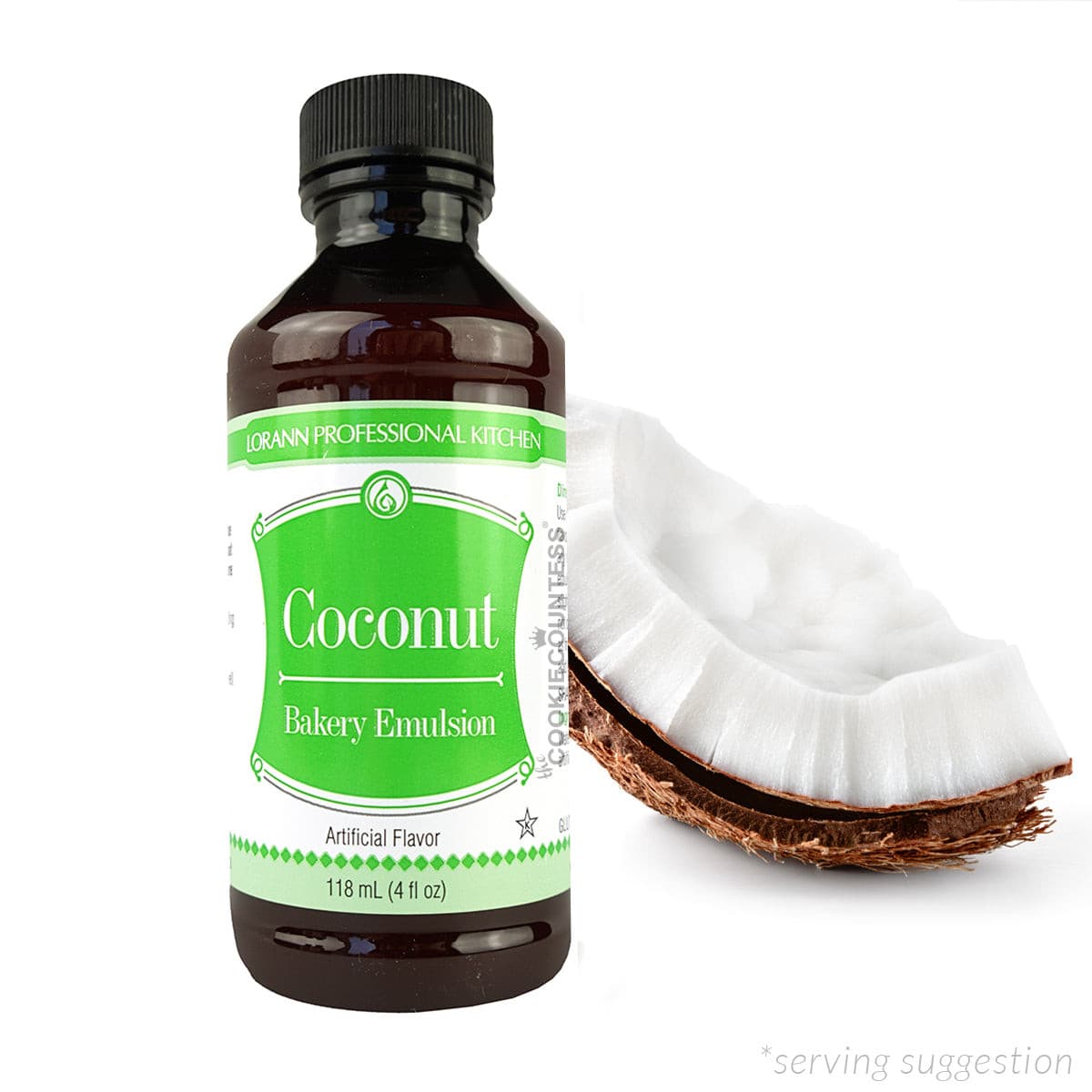 Coconut Cake & Cookie Emulsion Flavoring - Alcohol free Made in USA ...