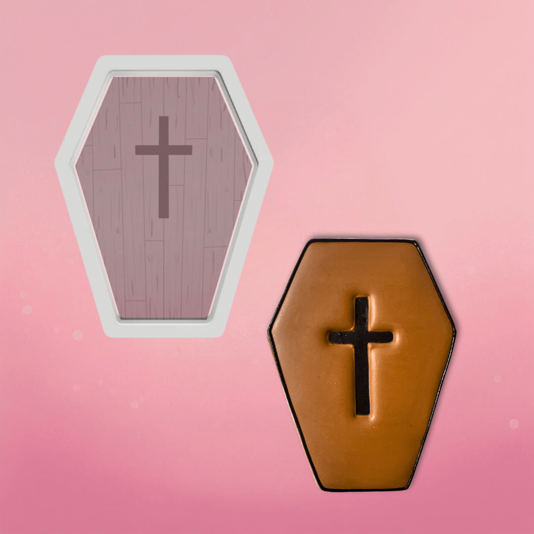 Coffin Cookie Cutter — The Cookie Countess