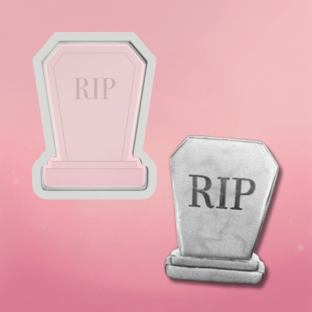 Coffin Gravestone Cookie Cutter — The Cookie Countess