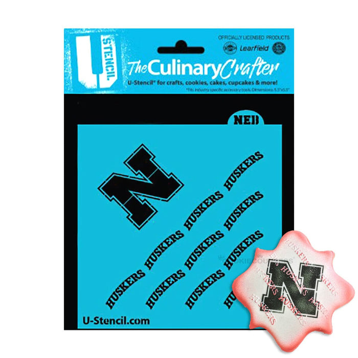 College Football Stencil - Officially Licensed, For Cookies, Cakes ...