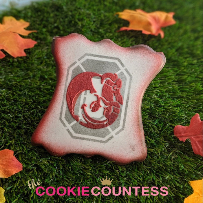 College Football Stencil - Officially Licensed, For Cookies, Cakes ...