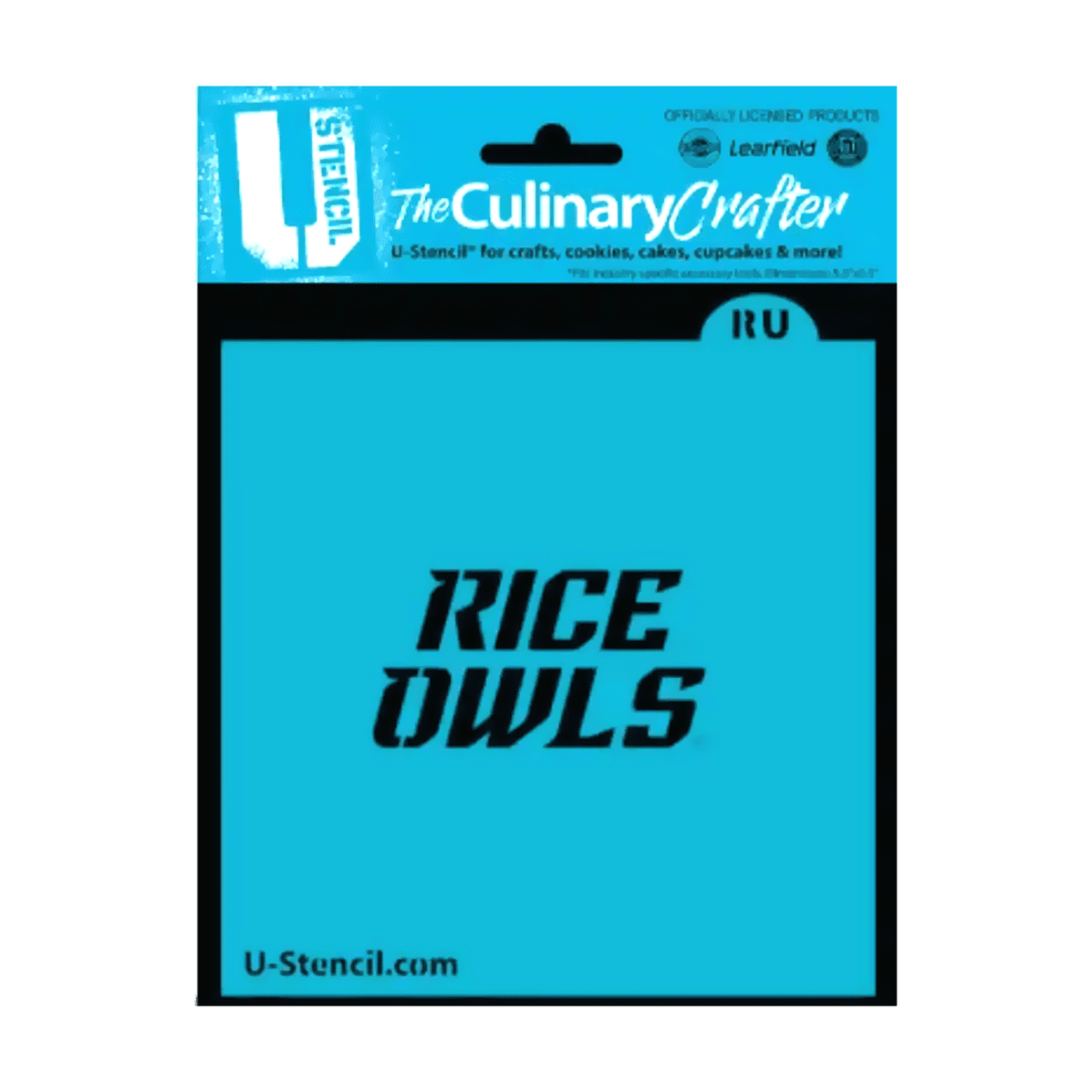 College Stencil - Rice University Owls Texas — The Cookie Countess