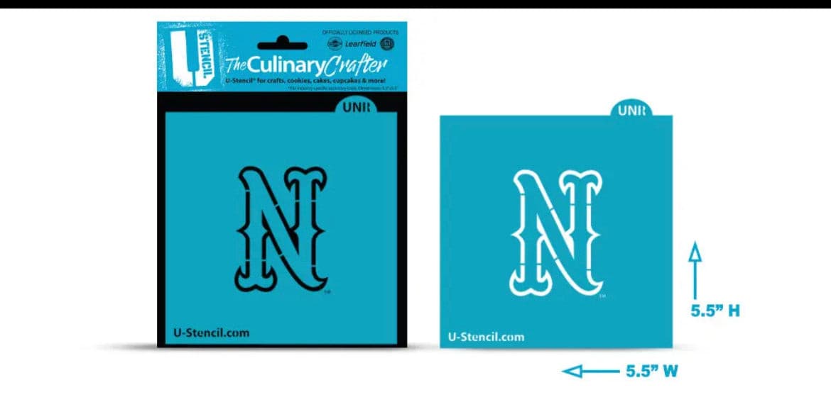 College Stencil - University of Nevada, Reno UNR Baseball “N” Stencil ...