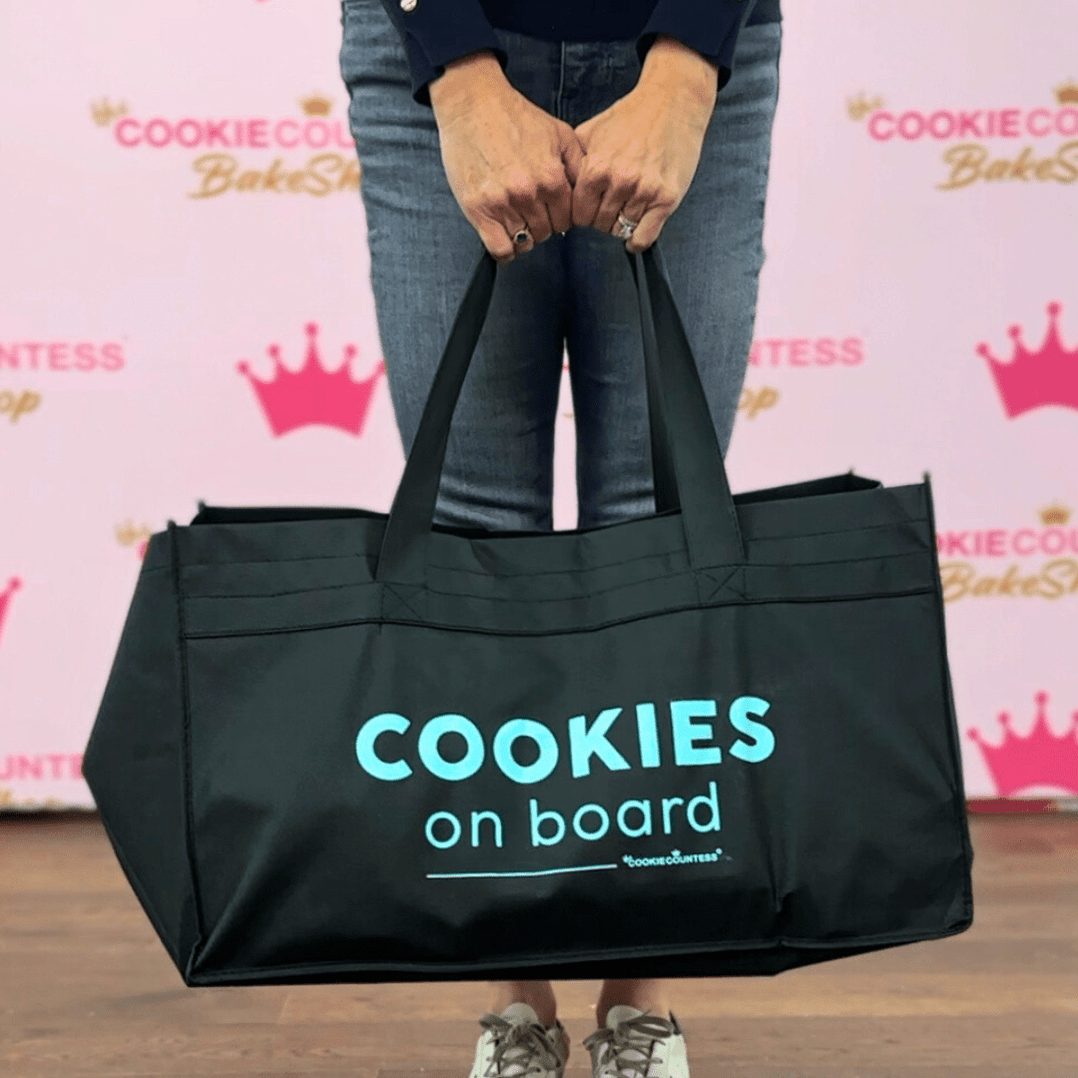 Cookies on Board Tote Bag — The Cookie Countess