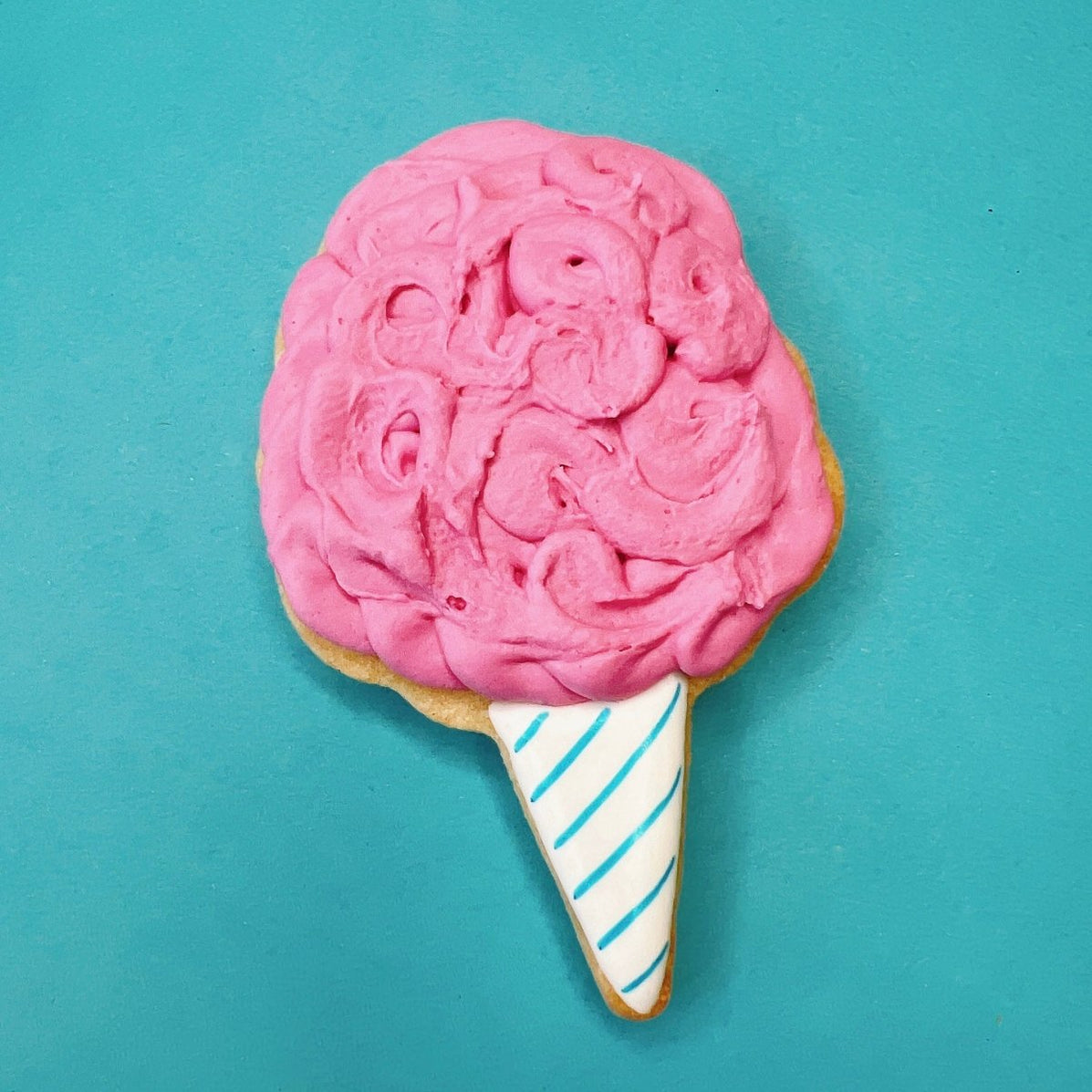 Cotton Candy Cookie Cutter — The Cookie Countess