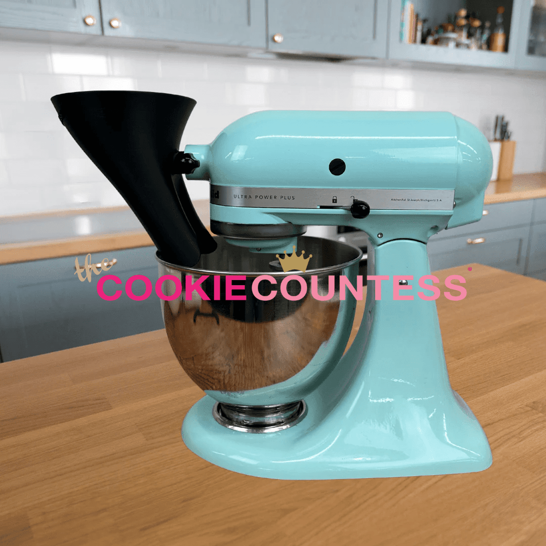 Countess Flour Funnel™ - Stand Mixer Attachment — The Cookie Countess