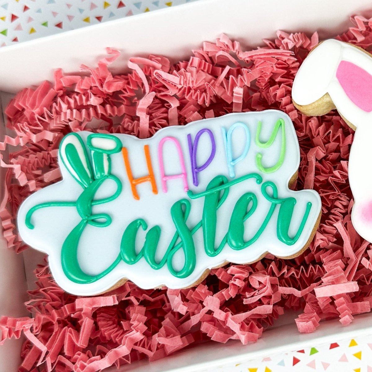 Cute Happy Easter Cookie Cutter — The Cookie Countess