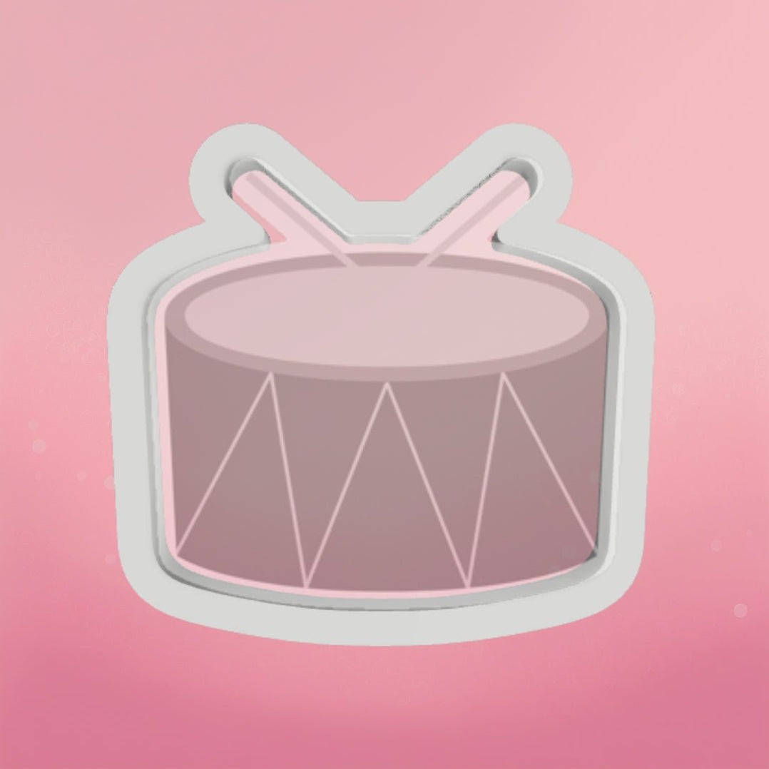 Drum Cookie Cutter — The Cookie Countess