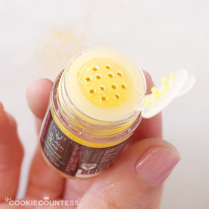 Buy Edible Glitter with NO Artificial Color - Kosher, Vegan, Nut Free ...