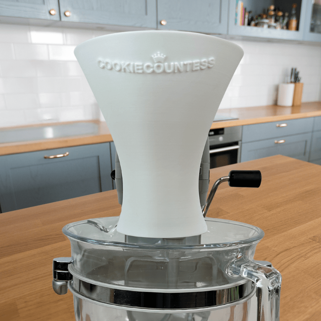 Countess Flour Funnel™ - Stand Mixer Attachment — The Cookie Countess