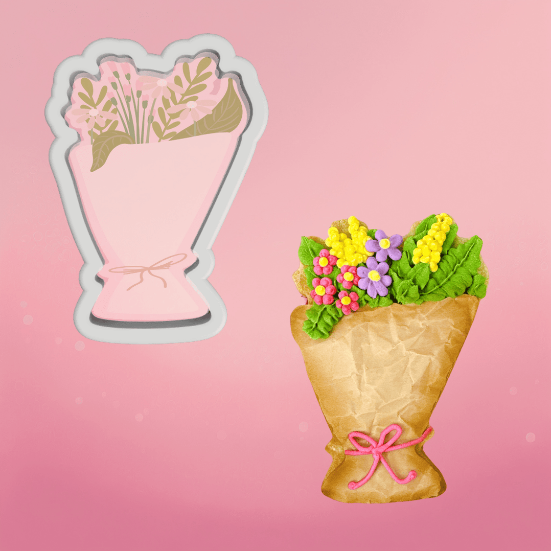 Flower Bouquet Cookie Cutter — The Cookie Countess