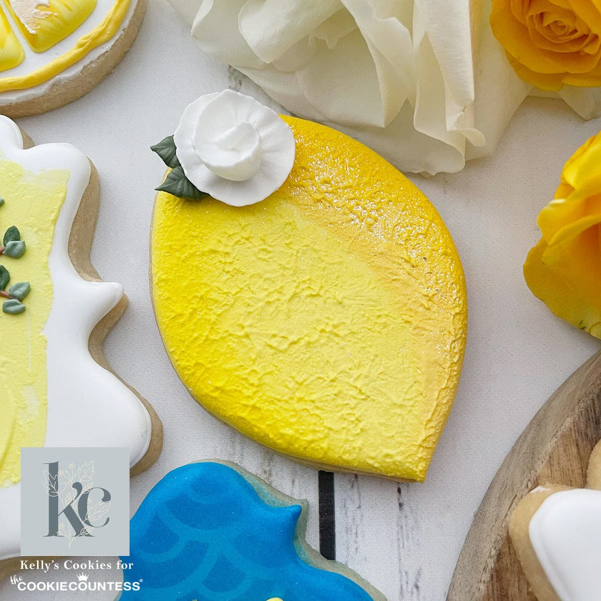 Fresh Lemon Cookie Cutter — The Cookie Countess