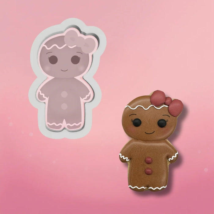 Gingerbread Girl Cookie Cutter — The Cookie Countess
