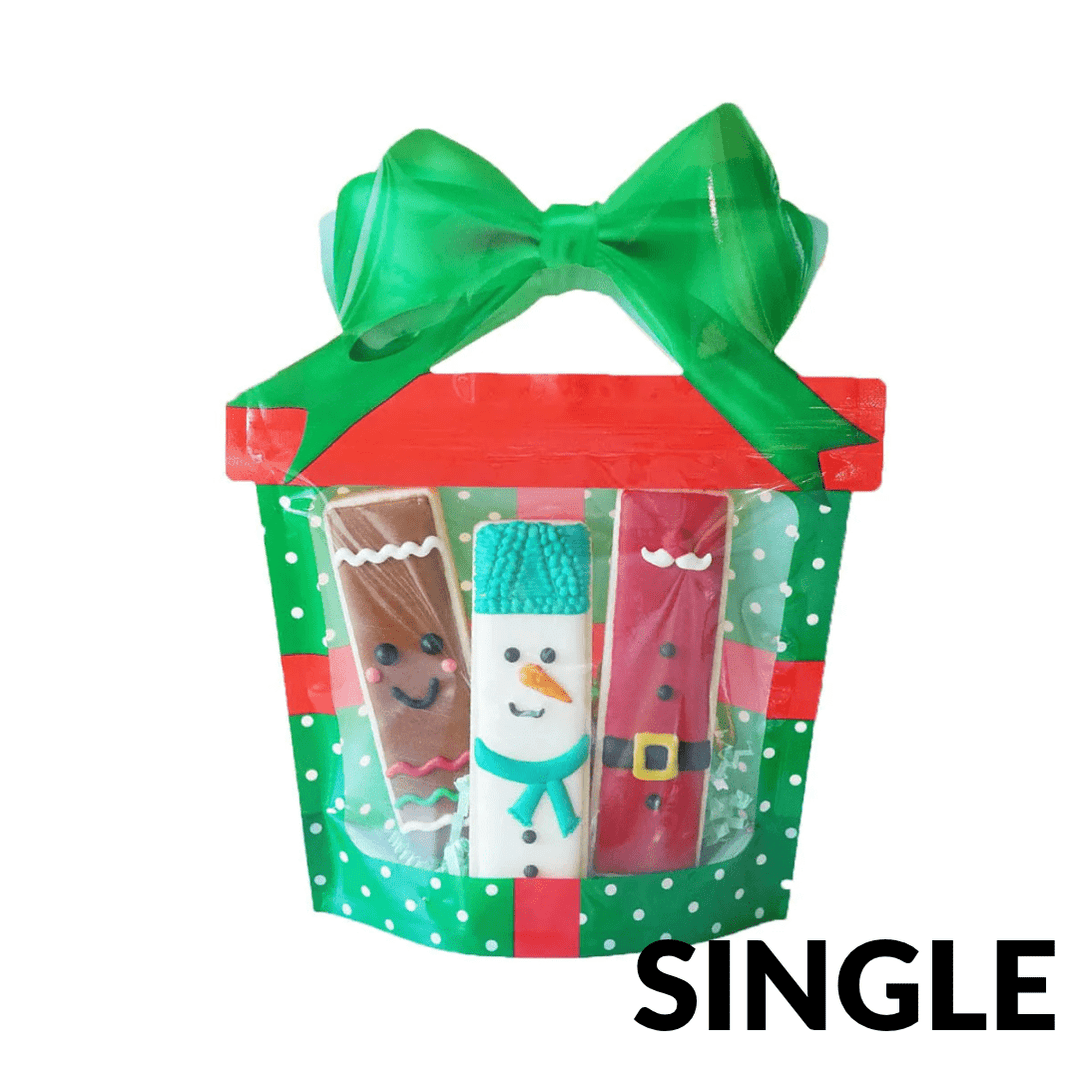 Green Gift Cookie Bag — The Cookie Countess