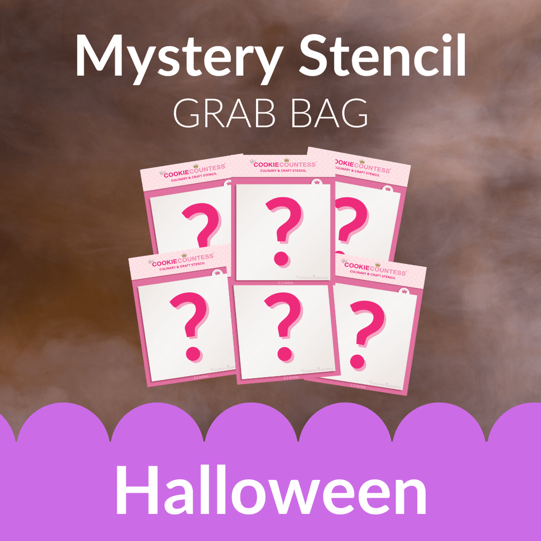 Halloween Stencil Grab bag : 6 stencils — The Cookie Countess