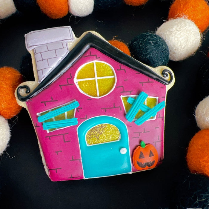 Haunted Ghost House Cookie Cutter — The Cookie Countess