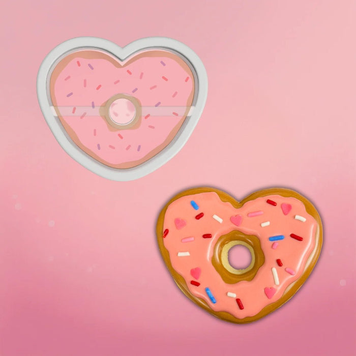 Heart Donut Cookie Cutter — The Cookie Countess