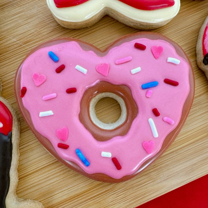 Heart Donut Cookie Cutter STL — The Cookie Countess