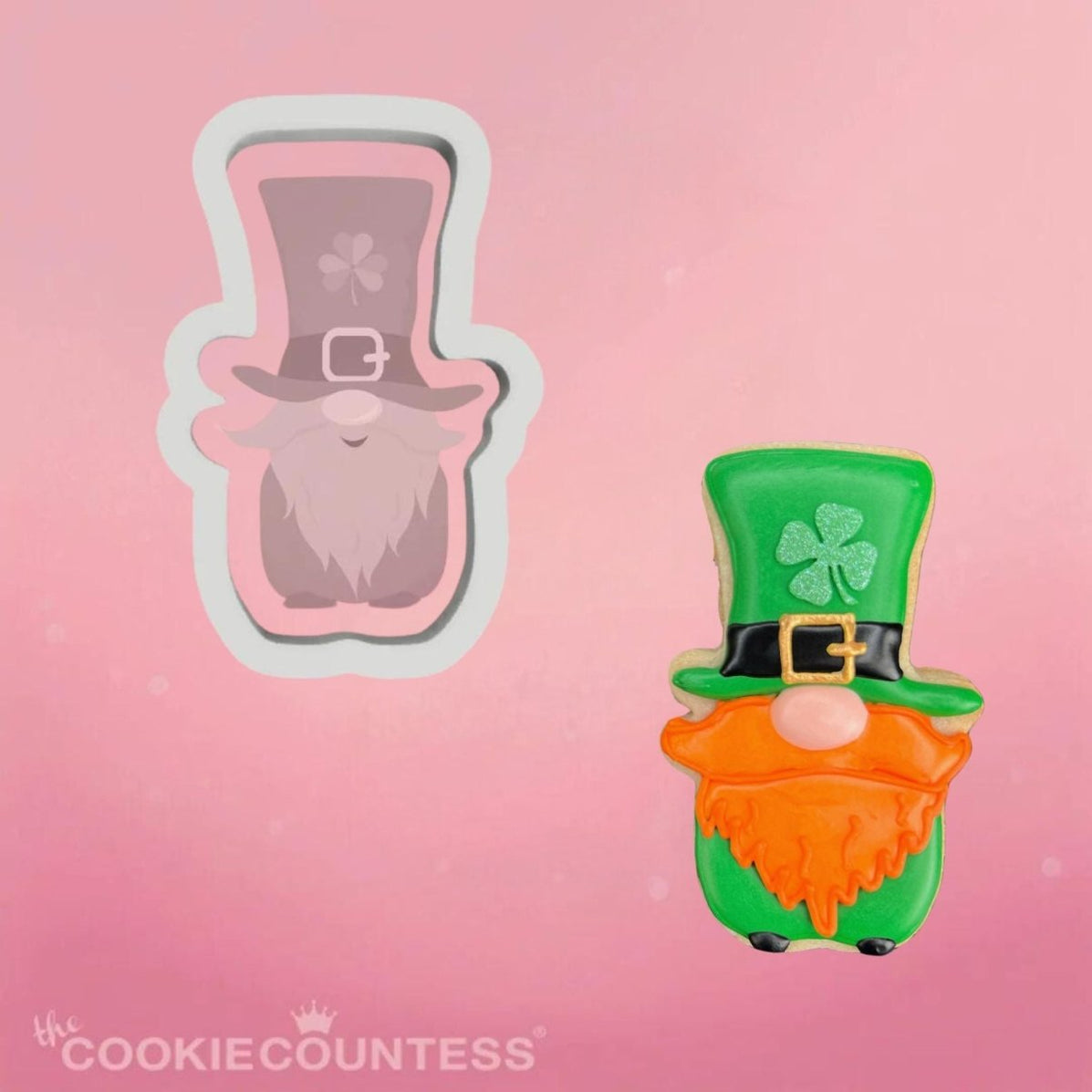 Irish Gnome Cookie Cutter — The Cookie Countess