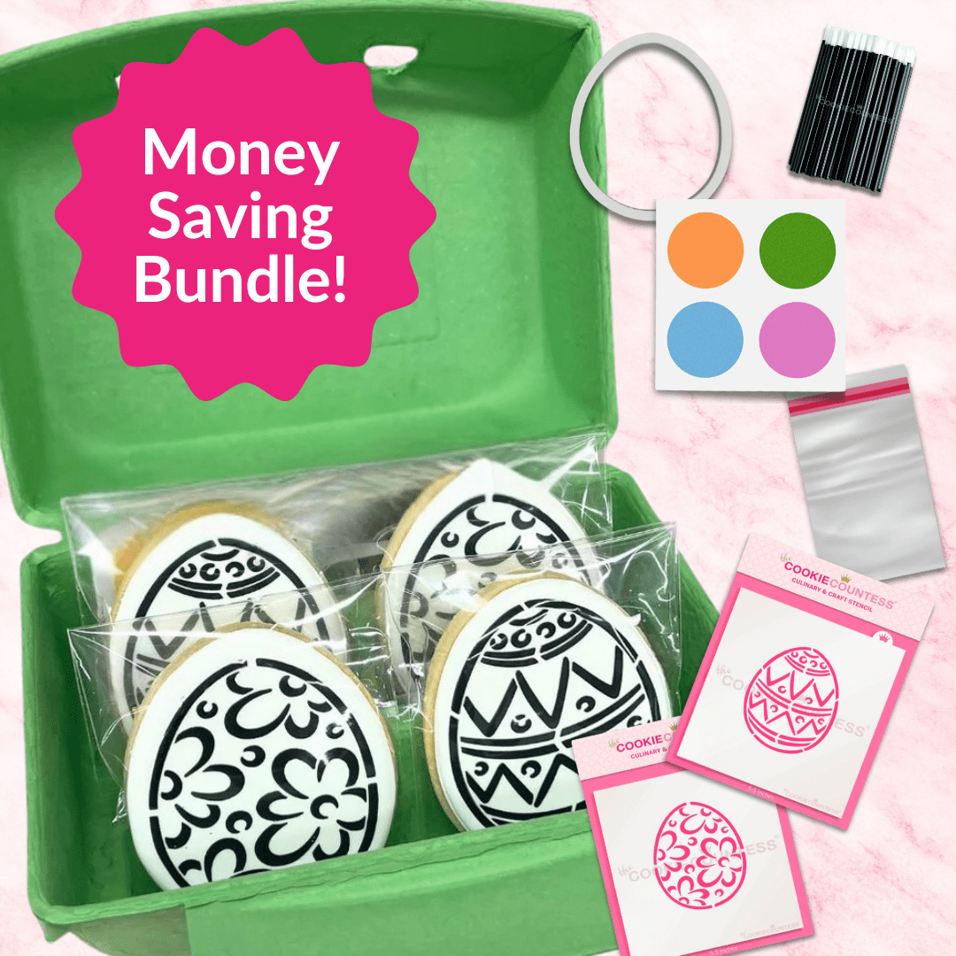 Large Easter Egg Cookie Carton PYO Bundle — The Cookie Countess